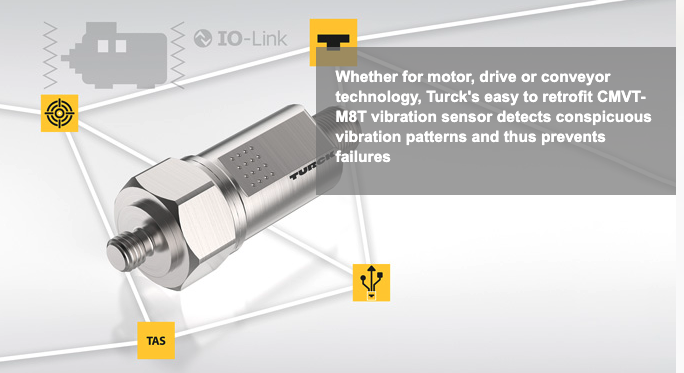 2025년 5월 신제품 소식 - [Turck] CMVT-M8T 진동센서 – Turck Korea